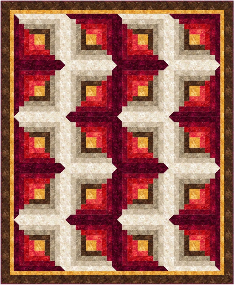 Cabin Trails Quilt Pattern. PDF Copy. - Etsy
