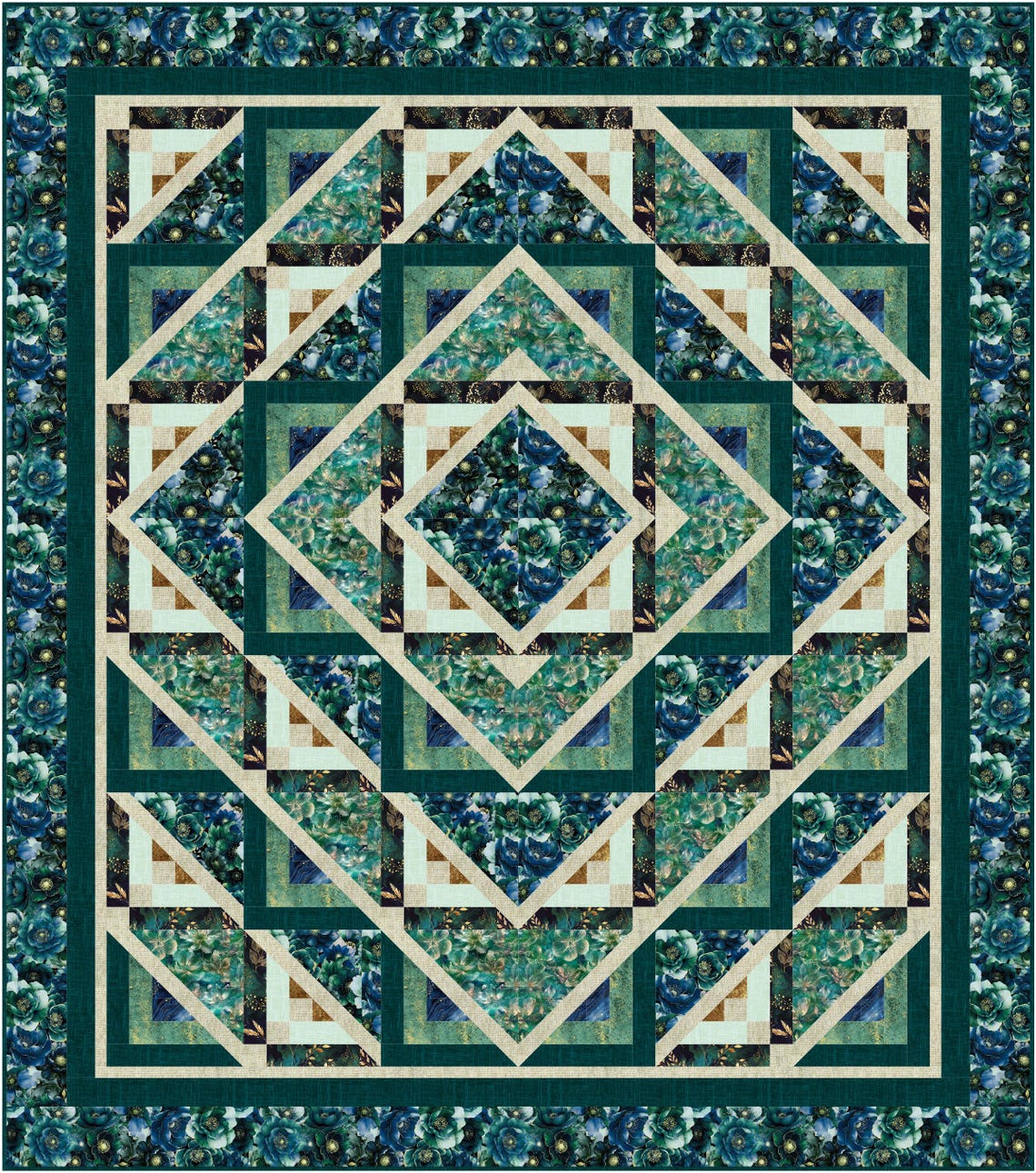 Eternity Quilt Pattern. Download Copy. - Etsy
