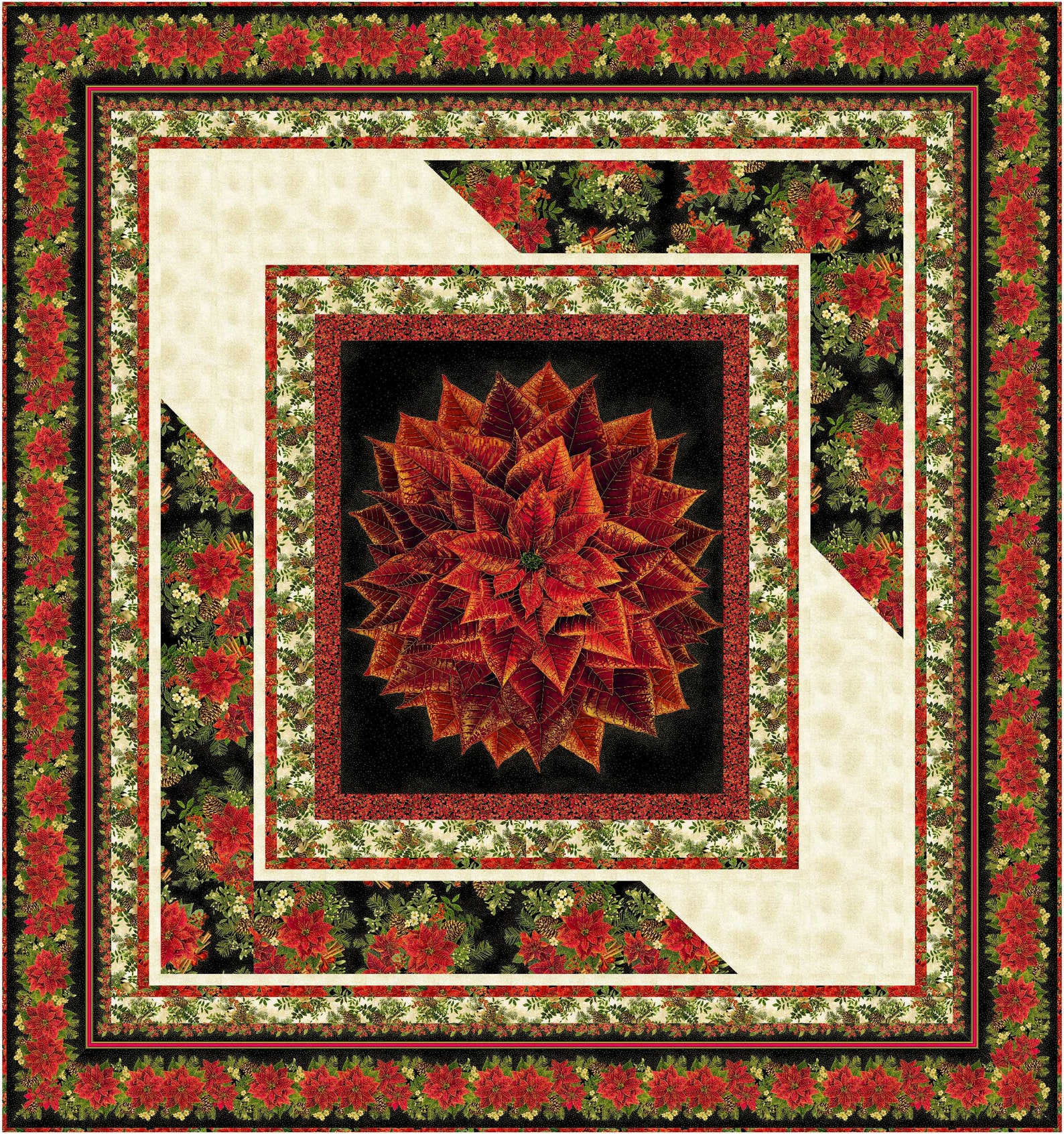 A Panel to Die For quilt pattern. Hard copy. | Etsy