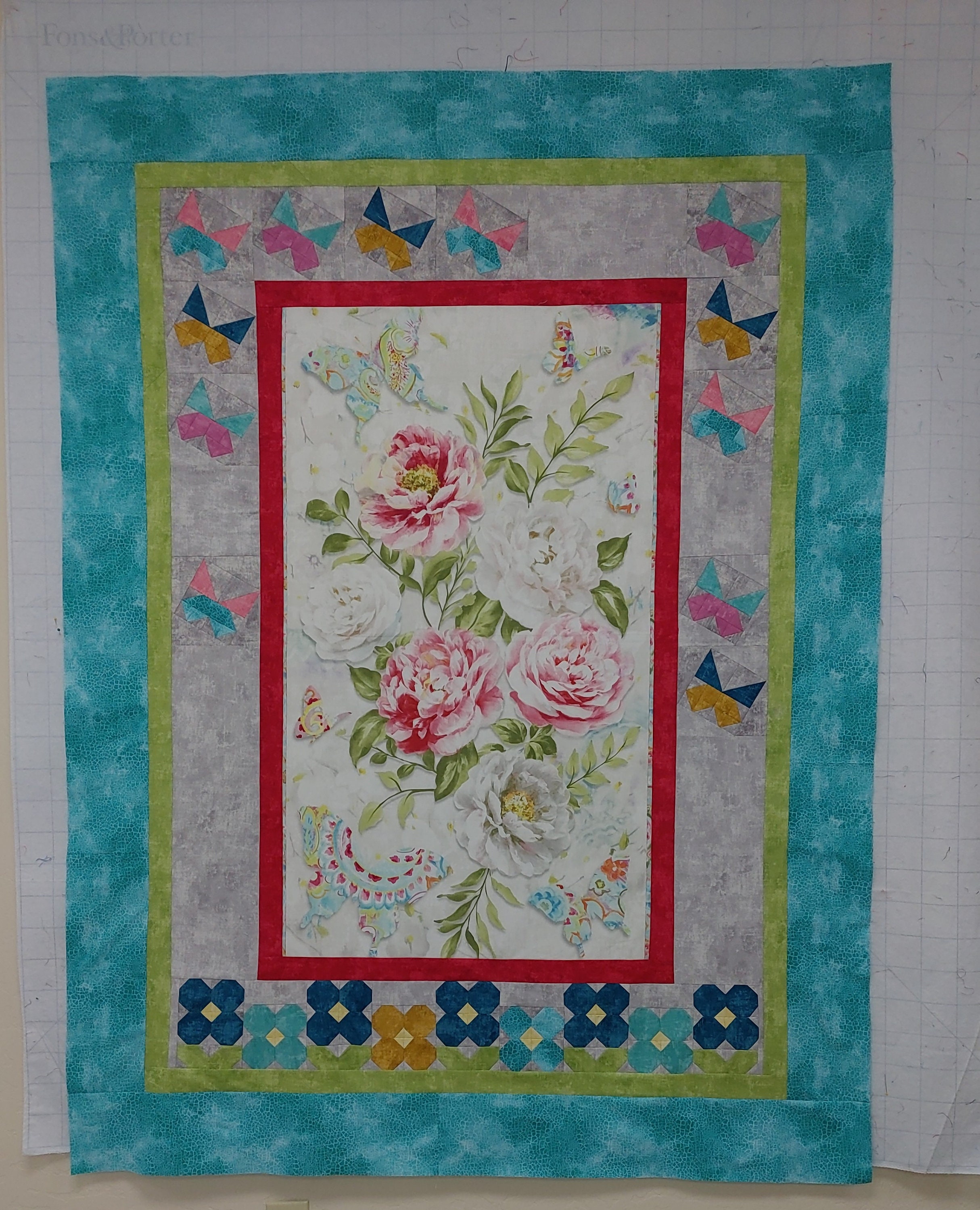 Butterflies Are Free Quilt Pattern, Michael Miller, Timeless Treasures ...