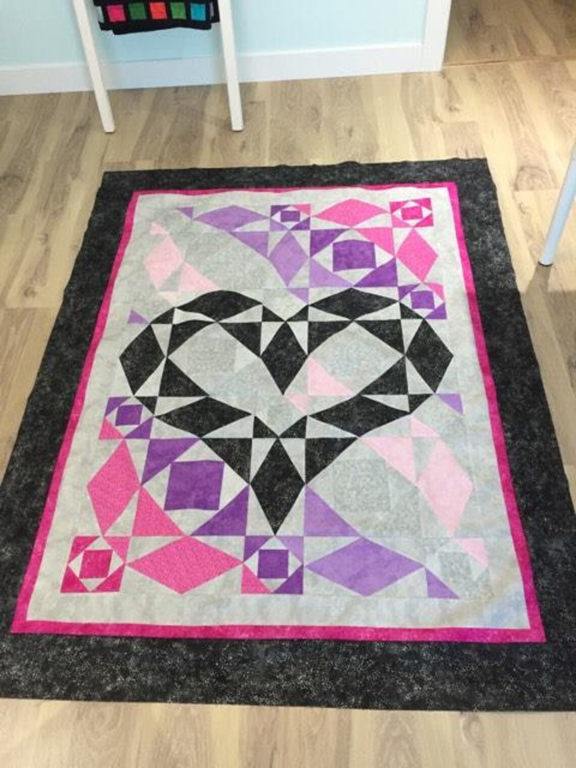 Our Hearts Will Go On Hard copy pattern by The Fabric Addict | Etsy