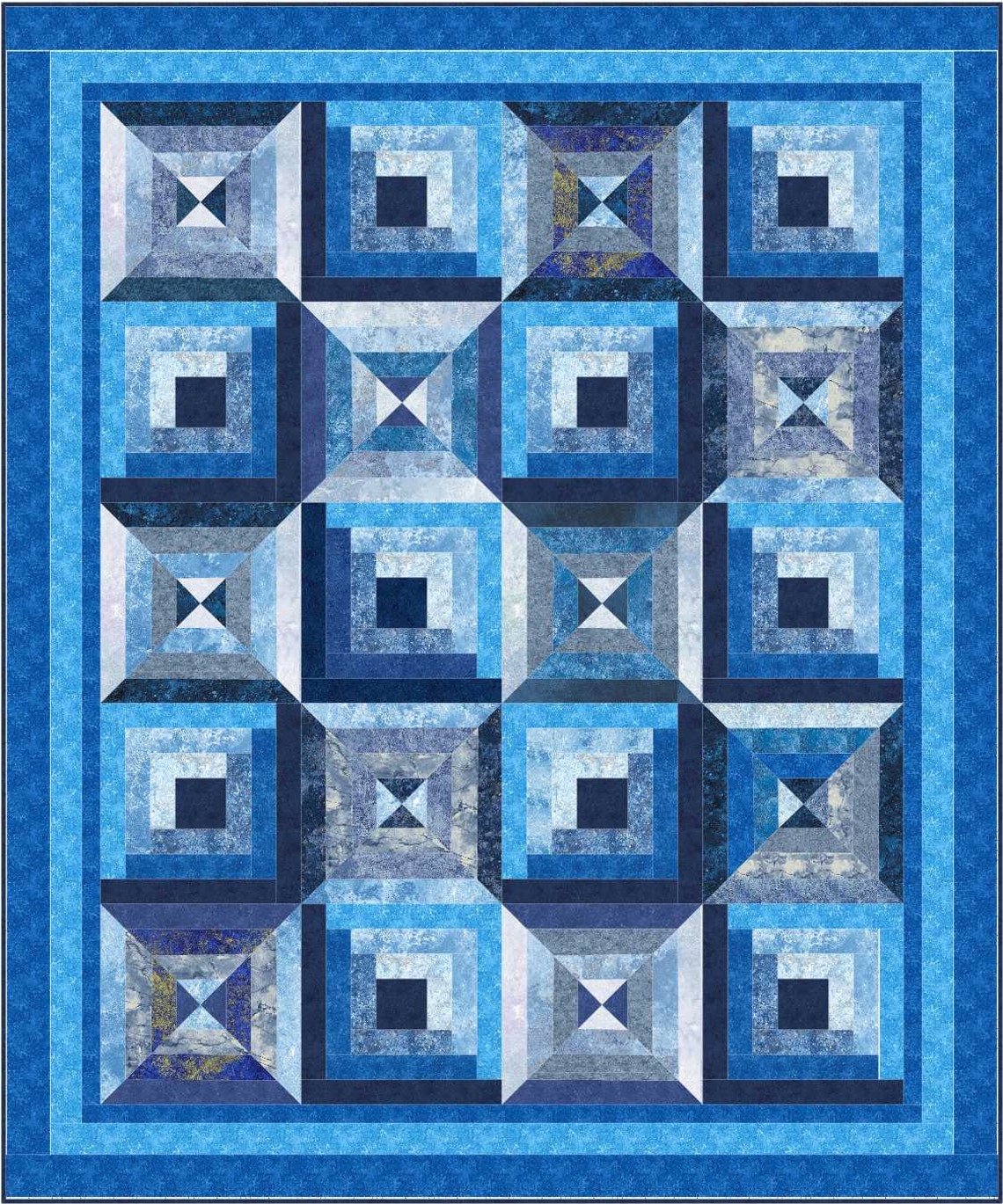 Multi Size Quilt Pattern. Instant Download. "hot Cross Buns" - Etsy