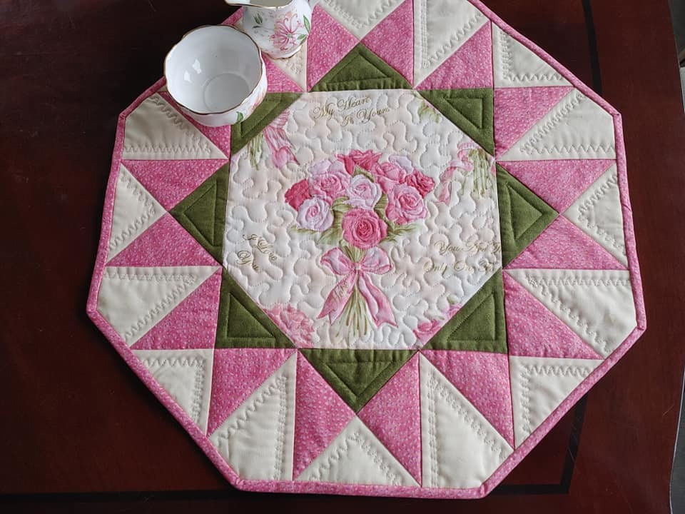 Sunburst Table Topper Pattern. Instant Download. Easy Table - Etsy Canada