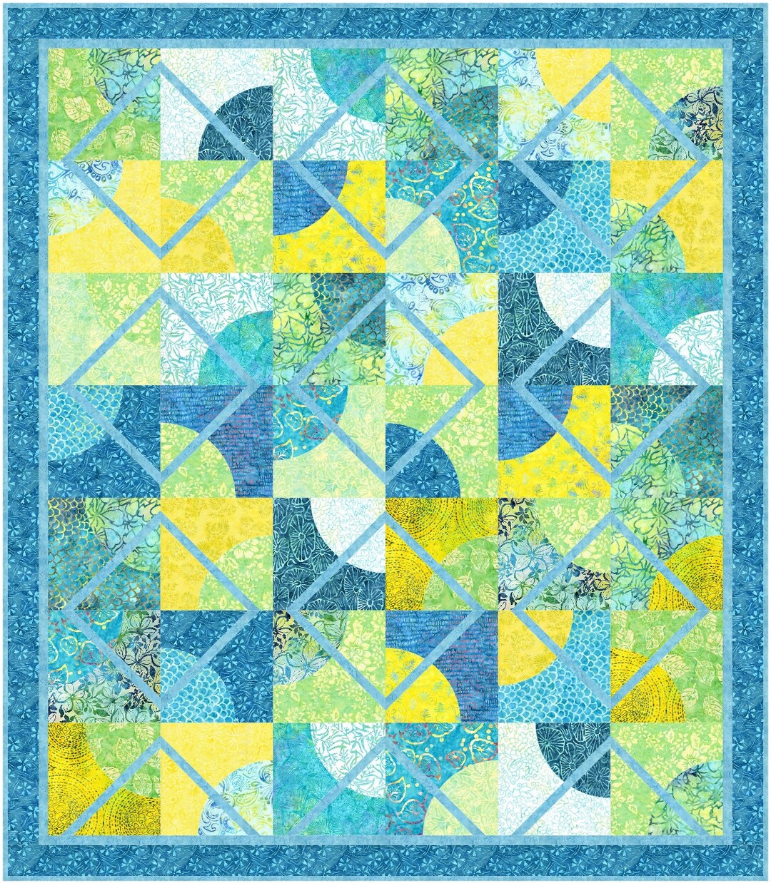 Half Cut Quilt Pattern. Digital Copy. - Etsy