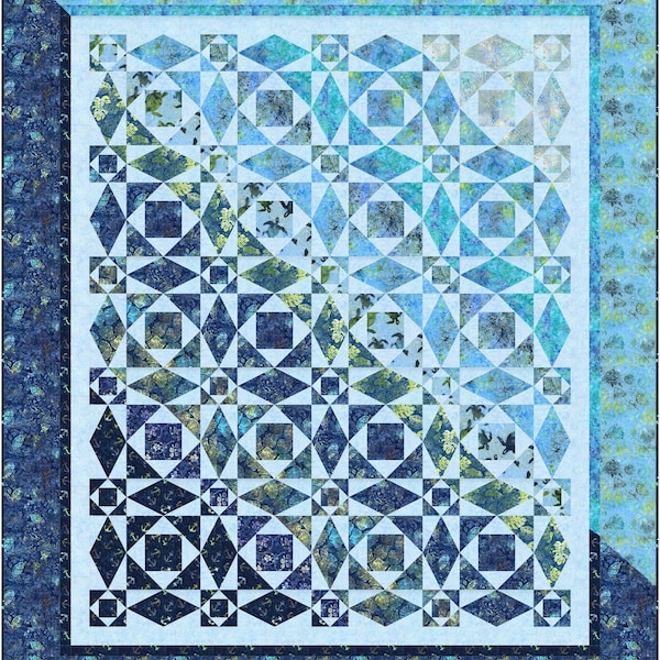 Storm at Sea Quilt Pattern - Etsy