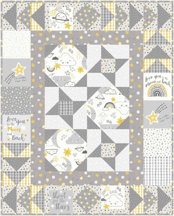 Happy Days Baby Quilt Pattern. Hard Copy. | Etsy