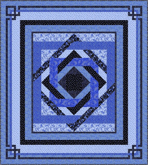 Entwined Quilt Pattern Queen Directions - Etsy UK
