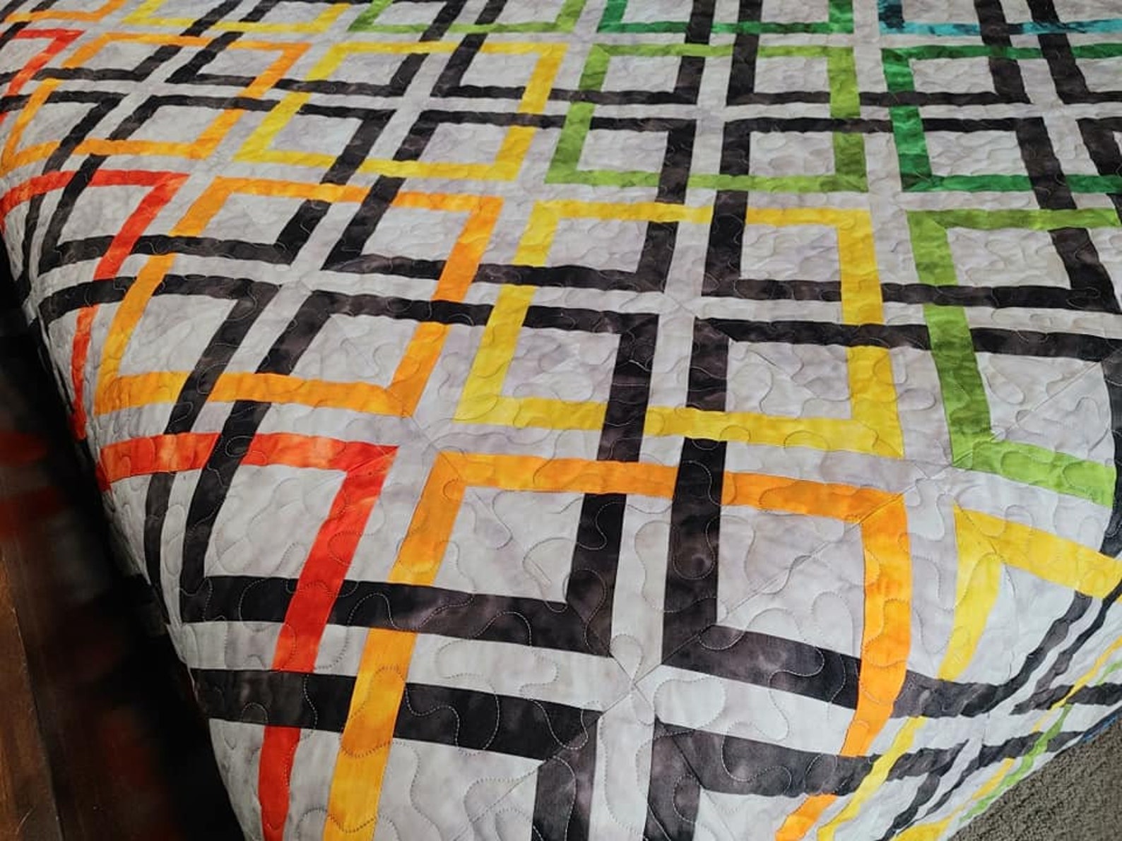 Pot of Gold Quilt Pattern Batiks Misty Clothworks Timeless - Etsy