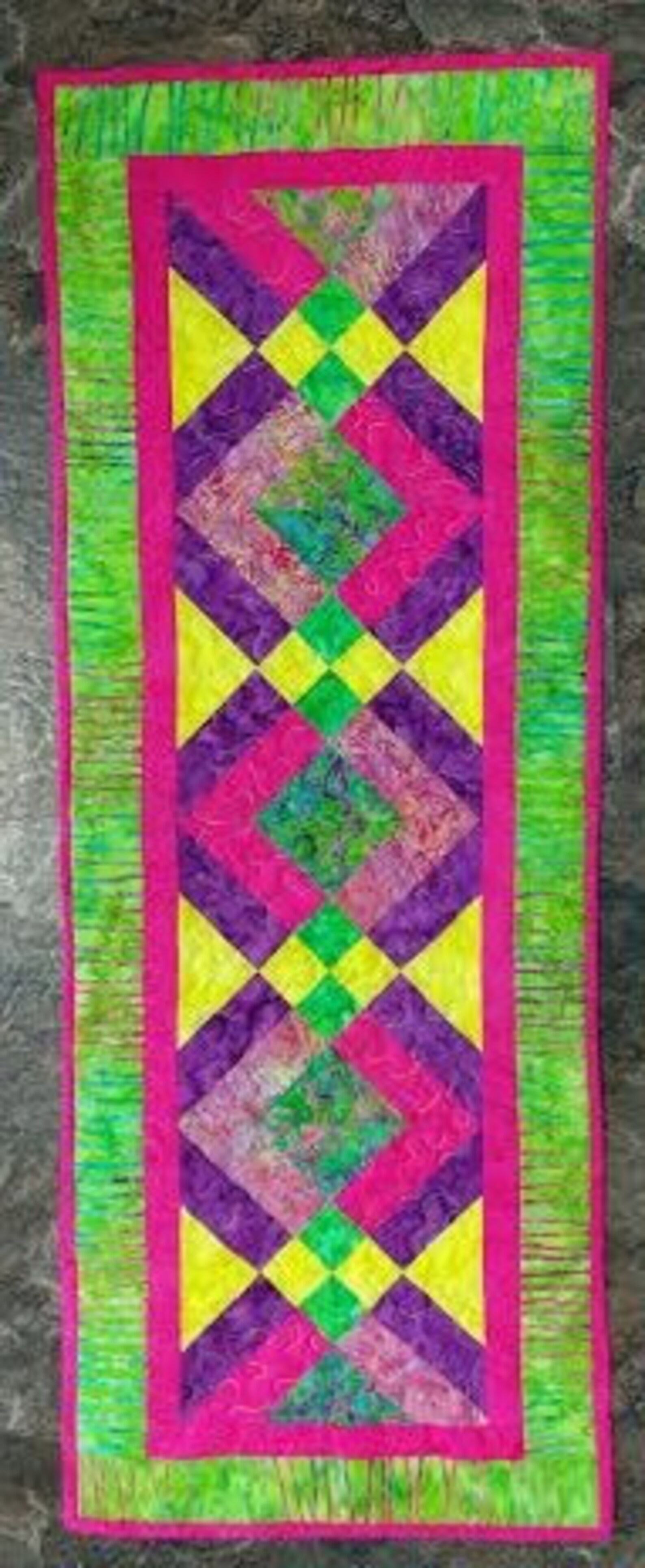 Licorice Twist Table Runner Pattern - Etsy