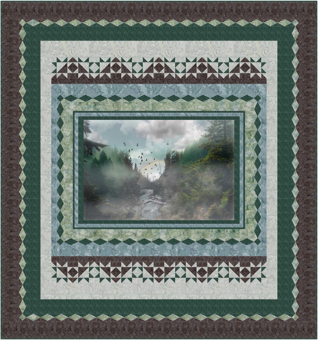 Picturesque Quilt Pattern. Digital Copy. - Etsy