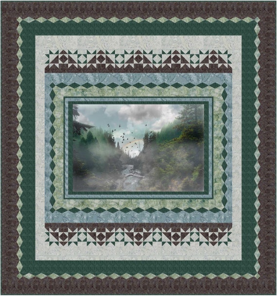 Picturesque Quilt Pattern. Digital Copy. - Etsy