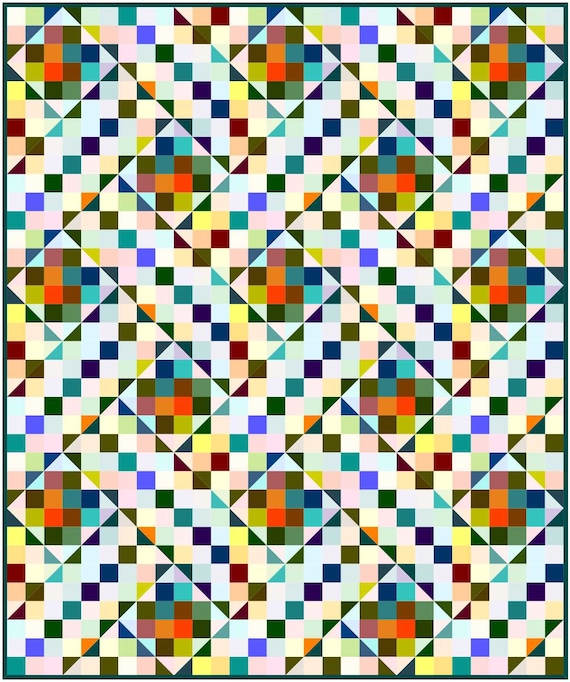 Scraptastic Quilt Pattern. Digital Copy. | Etsy