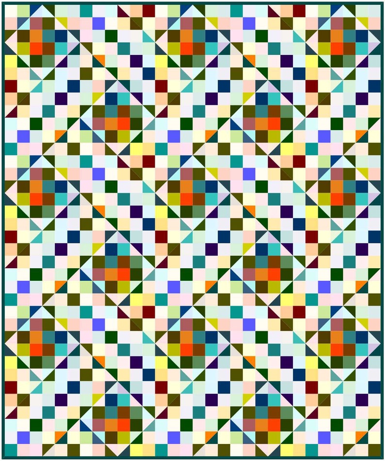 Scraptastic Quilt Pattern | Etsy