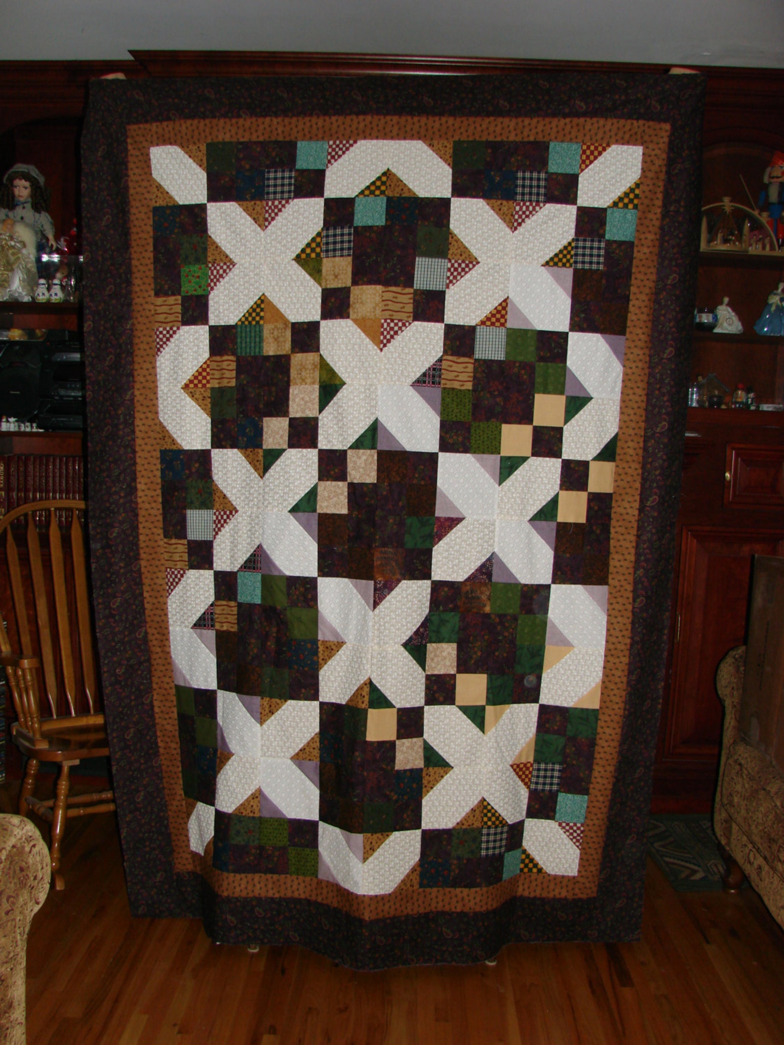 INSTANT DOWNLOAD on SPECIAL Scrappy Multi Size Quilt Pattern "stash ...