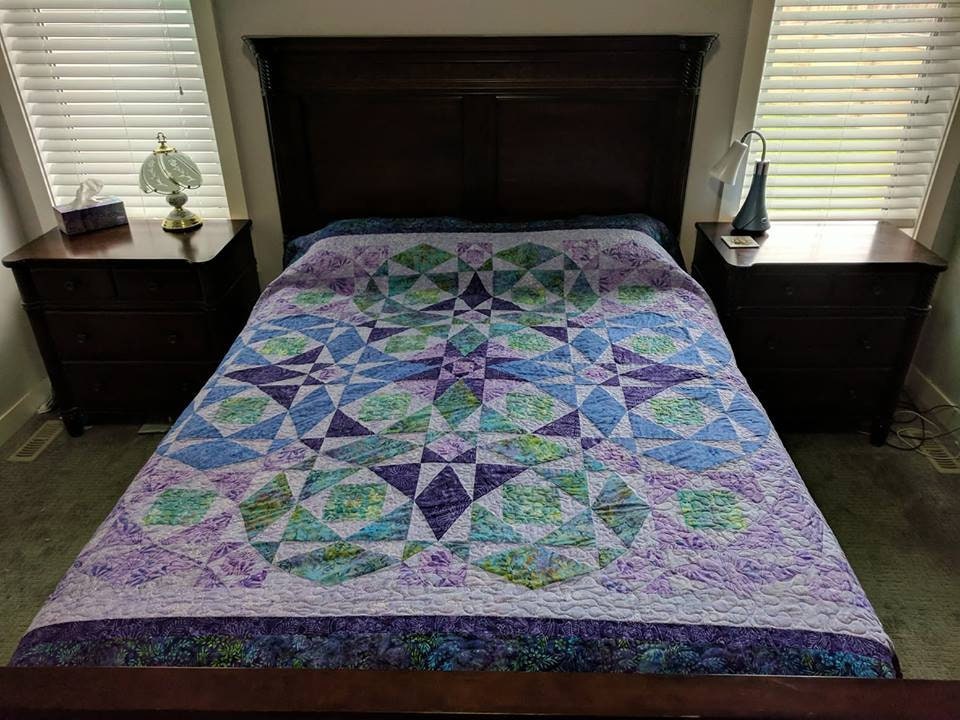 Forever Quilt Pattern PDF Large Queen and Large Throw | Etsy