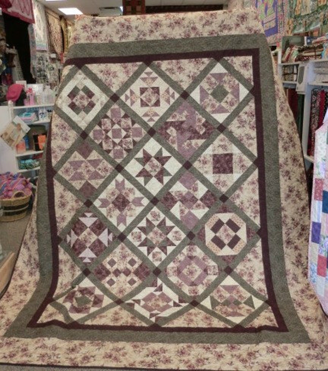 Multi-size Sampler Block of the Month. PDF. 18 Block Instuctions Plus ...
