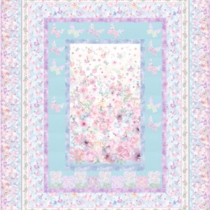 Butterflies Are Free Quilt Pattern, Michael Miller, Timeless Treasures ...
