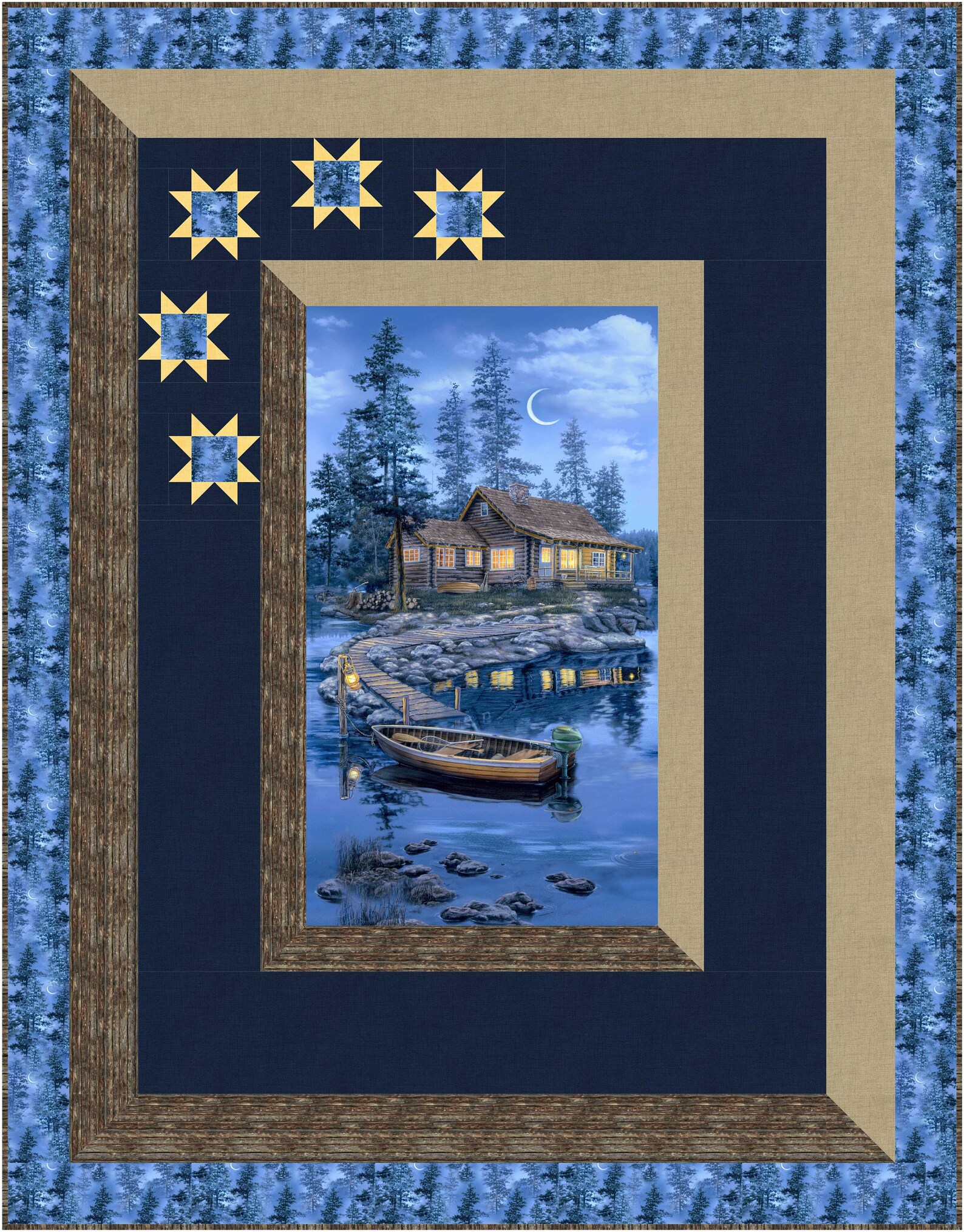 Five Stars Quilt Pattern - Etsy