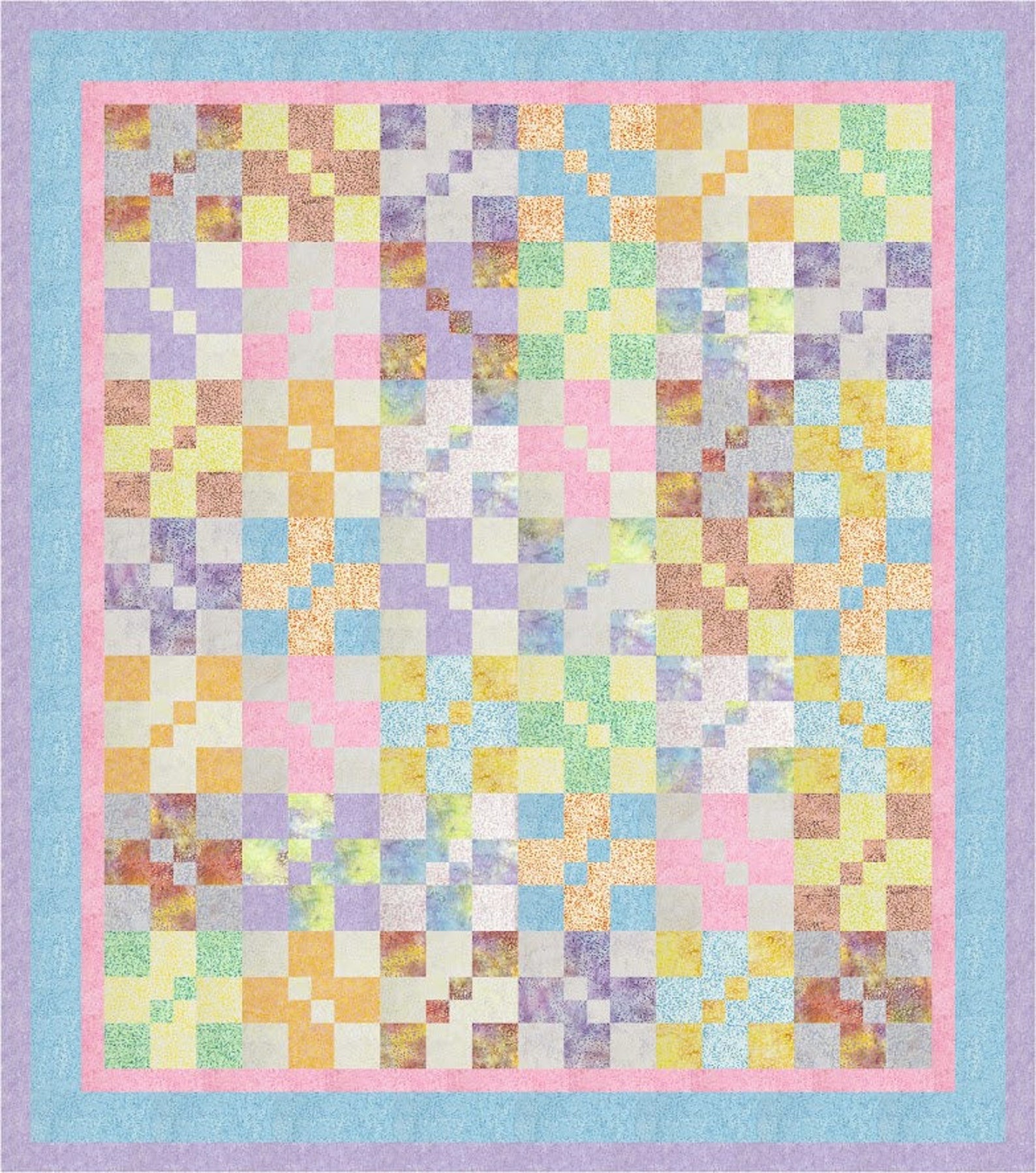 Pebbles Quilt Pattern by the Fabric Addict - Etsy