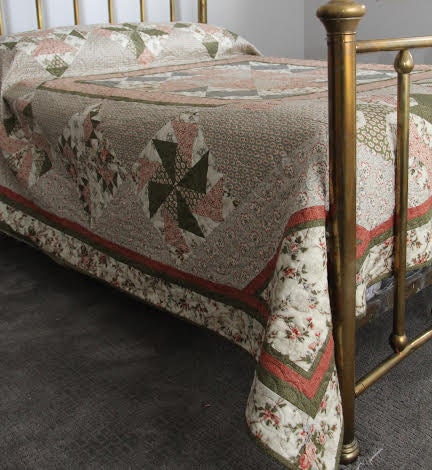 Block of the Month twist the Night Away Queen | Etsy