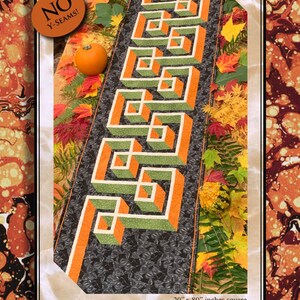 Crescendo Quilt Pattern. Table or Bed Runner. by the Guilty Quilter - Etsy