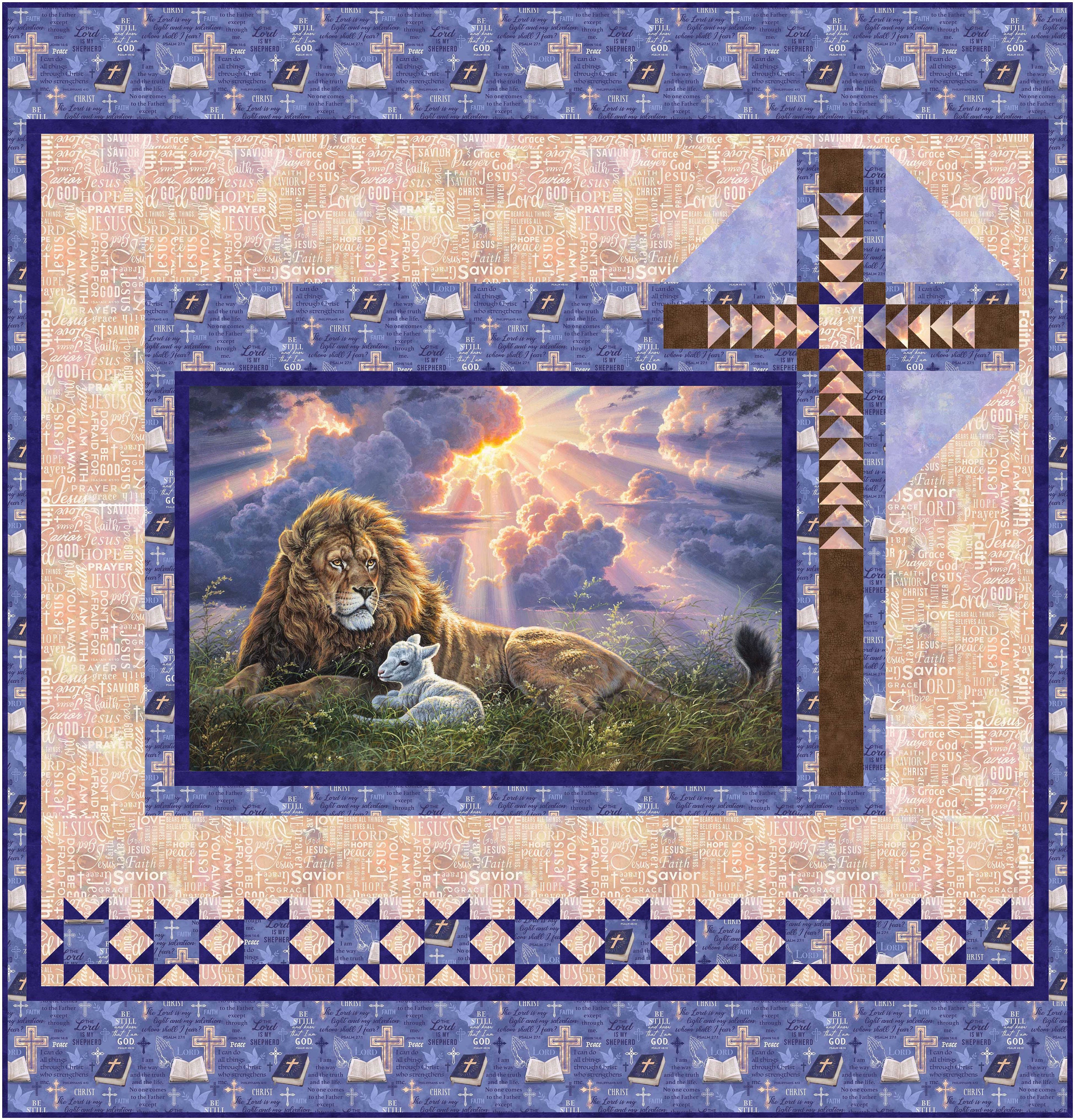 Amazing Grace PDF Quilt Pattern, the Fabric Addict, Northcott - Etsy