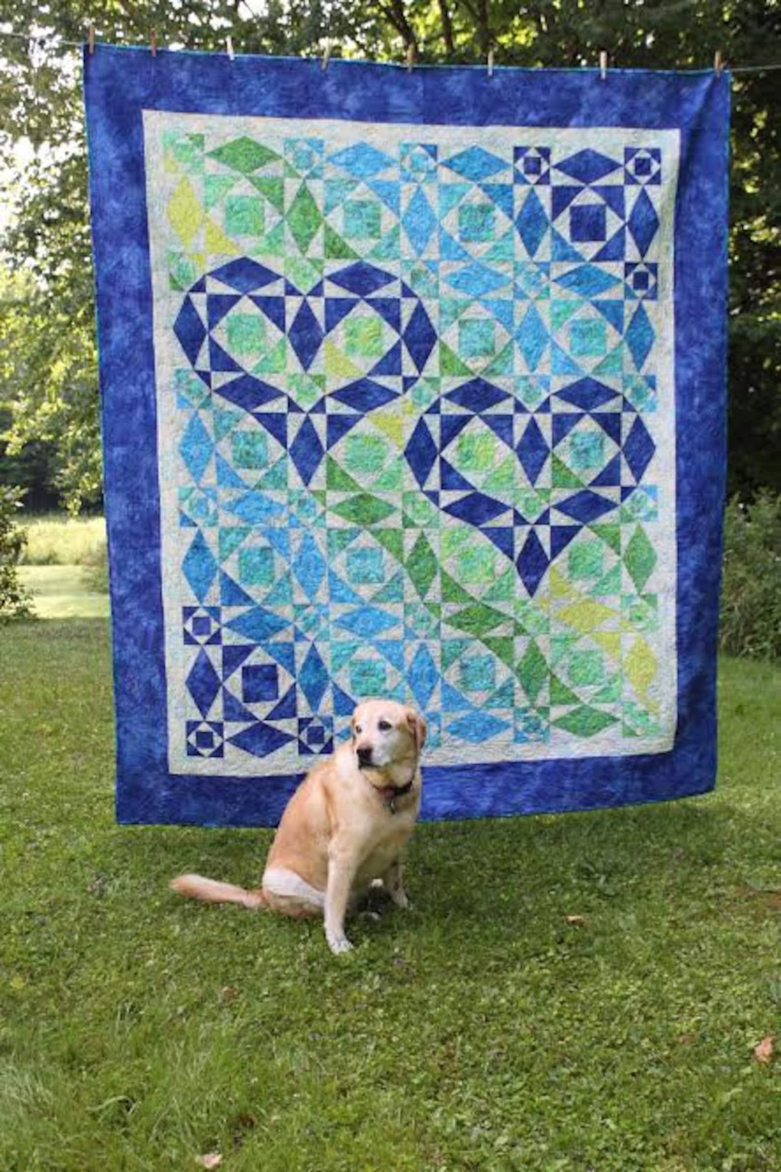 Our Hearts Will Go on Hard Copy Pattern by the Fabric Addict | Etsy Canada