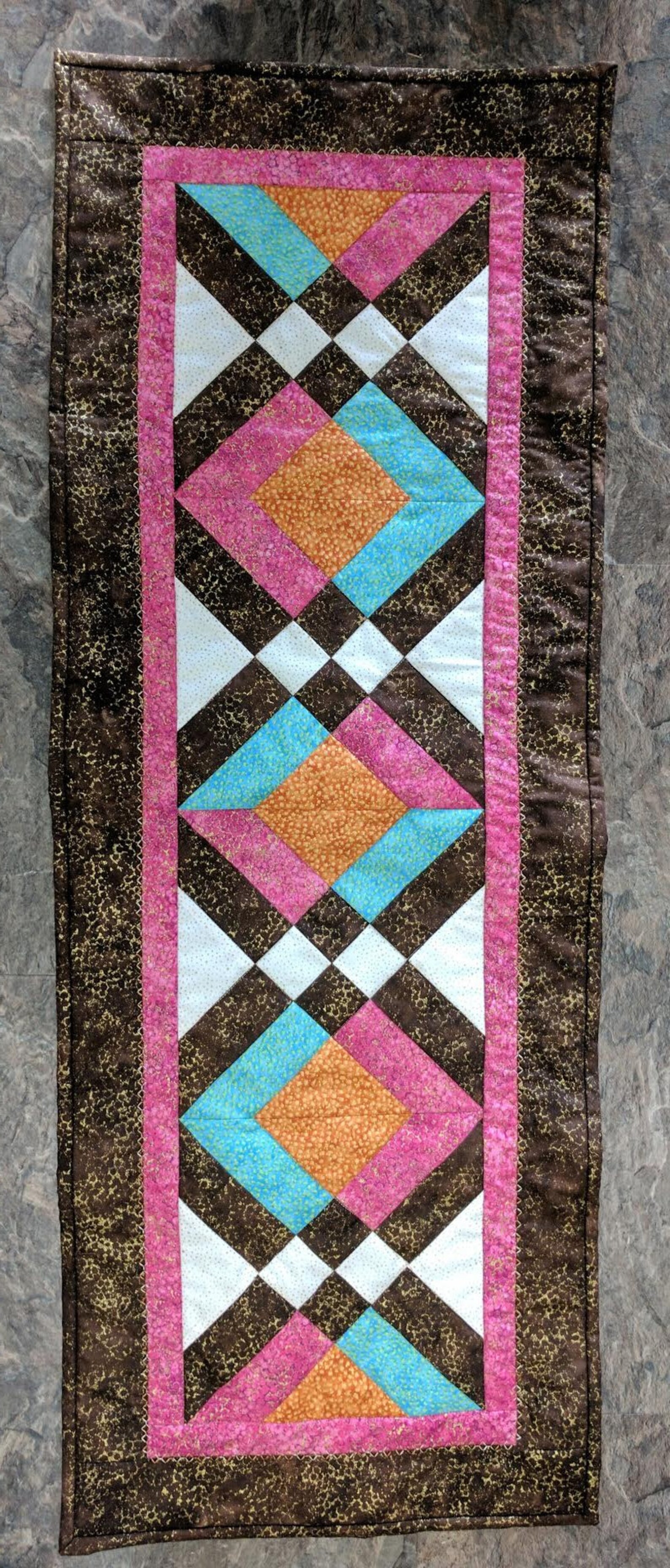 Licorice Twist Table Runner Pattern - Etsy