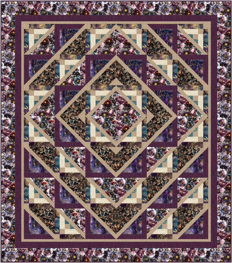 Eternity Quilt Pattern. Download Copy. - Etsy