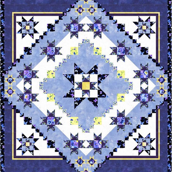 Galaxy Quilt Pattern - Etsy