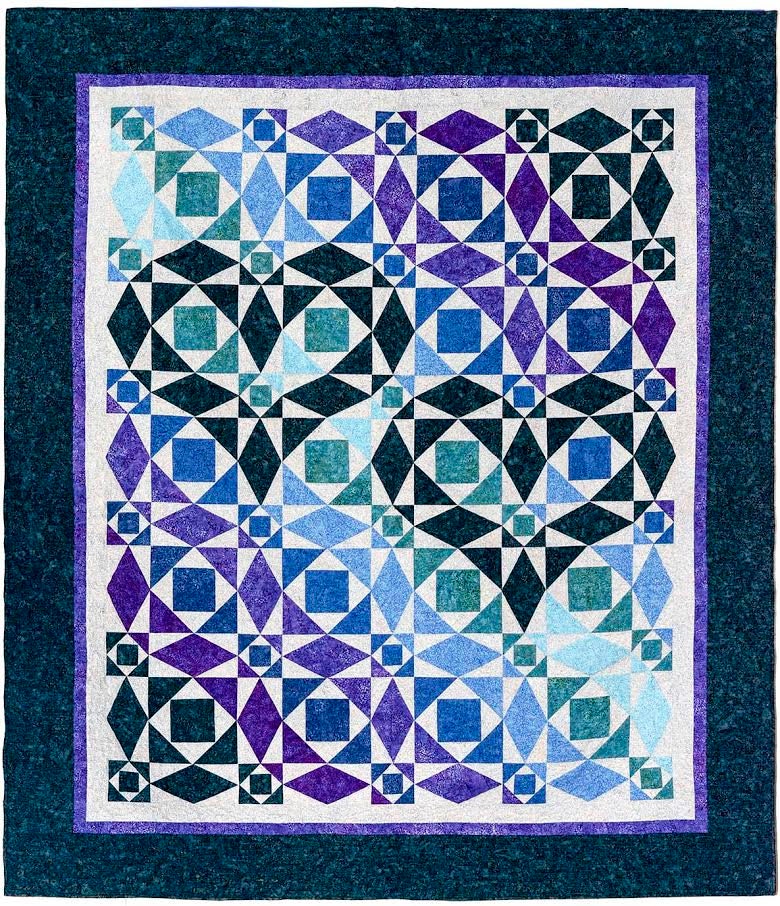 Free Shipping, Our Hearts Will Go On. Queen Quilt Kit. Banyan Batiks ...