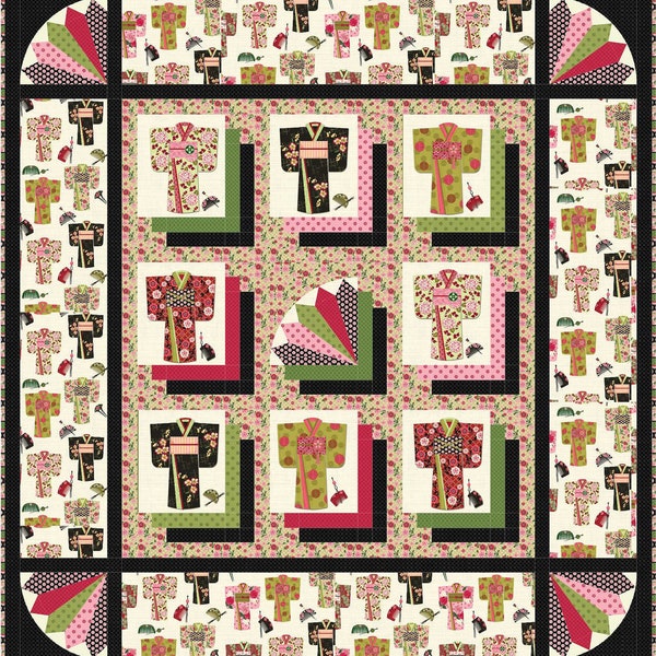 Kimono Quilt Pattern - Etsy