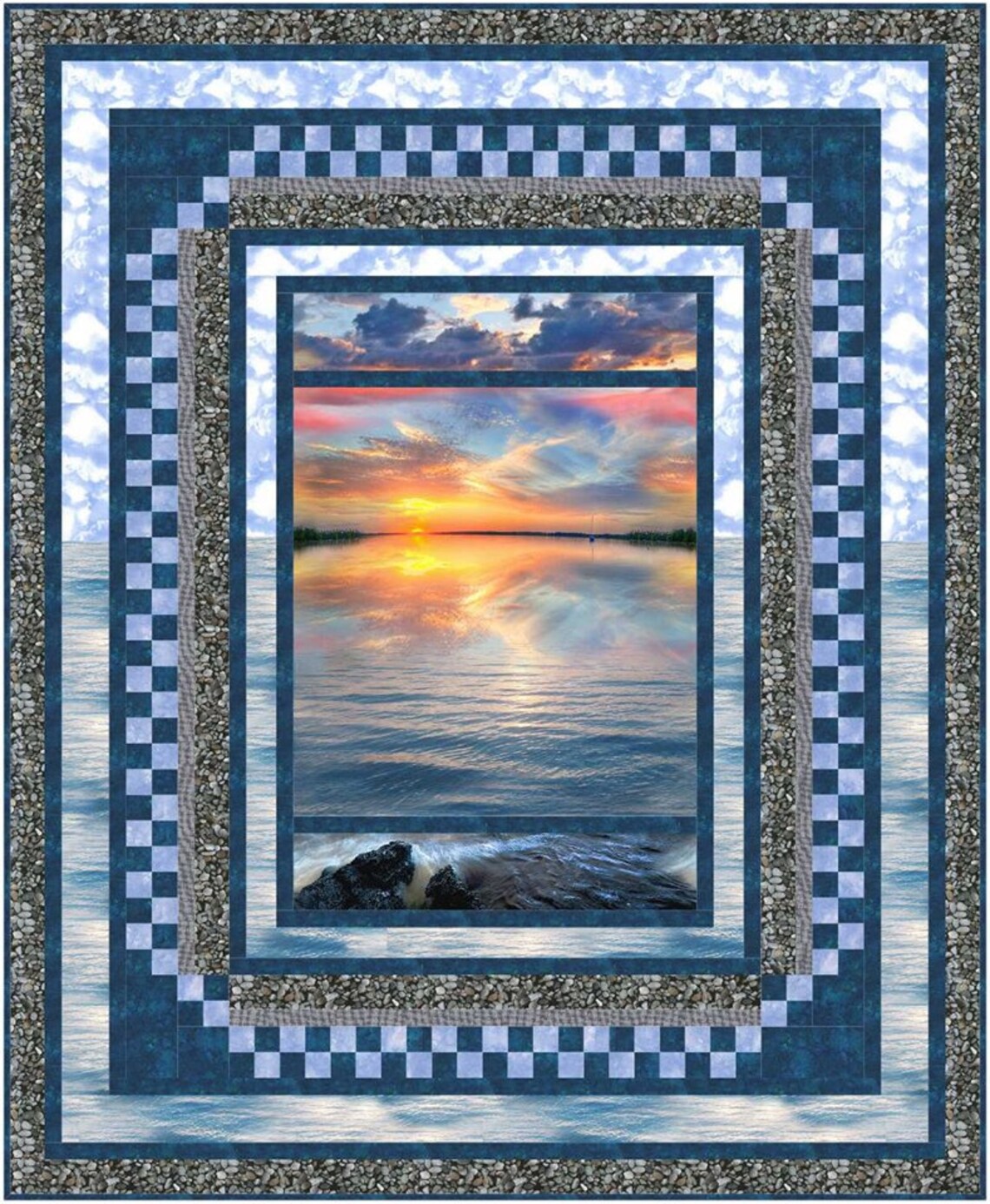 Checkered Past Quilt Pattern PDF Timeless Treasures Cotton | Etsy