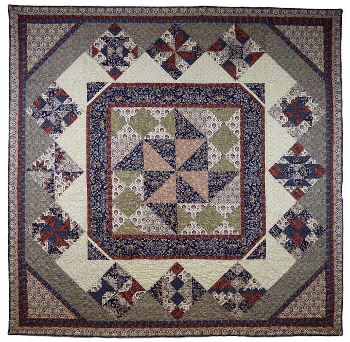 Block of the Month "twist the Night Away" Queen Quilt Pattern - Etsy