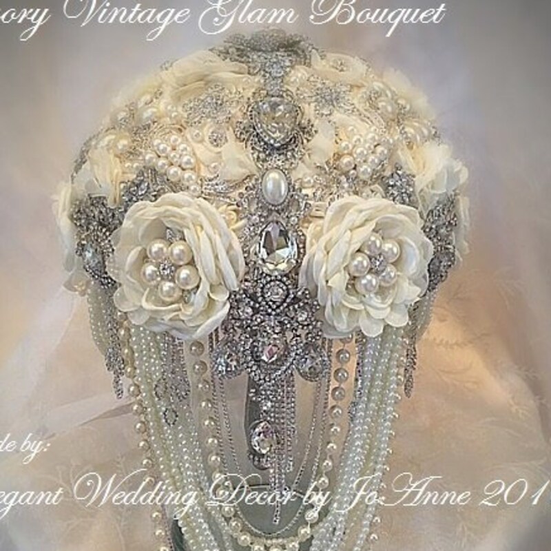 Broach Bouquet - Etsy