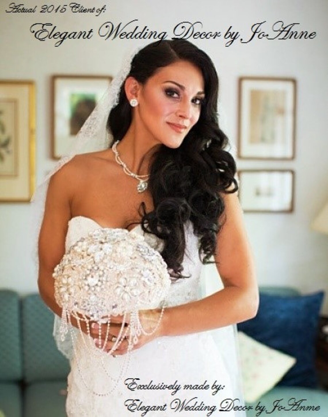 CUSTOM BROOCH BOUQUET Champagne Wedding Brooch Bouquet - Etsy