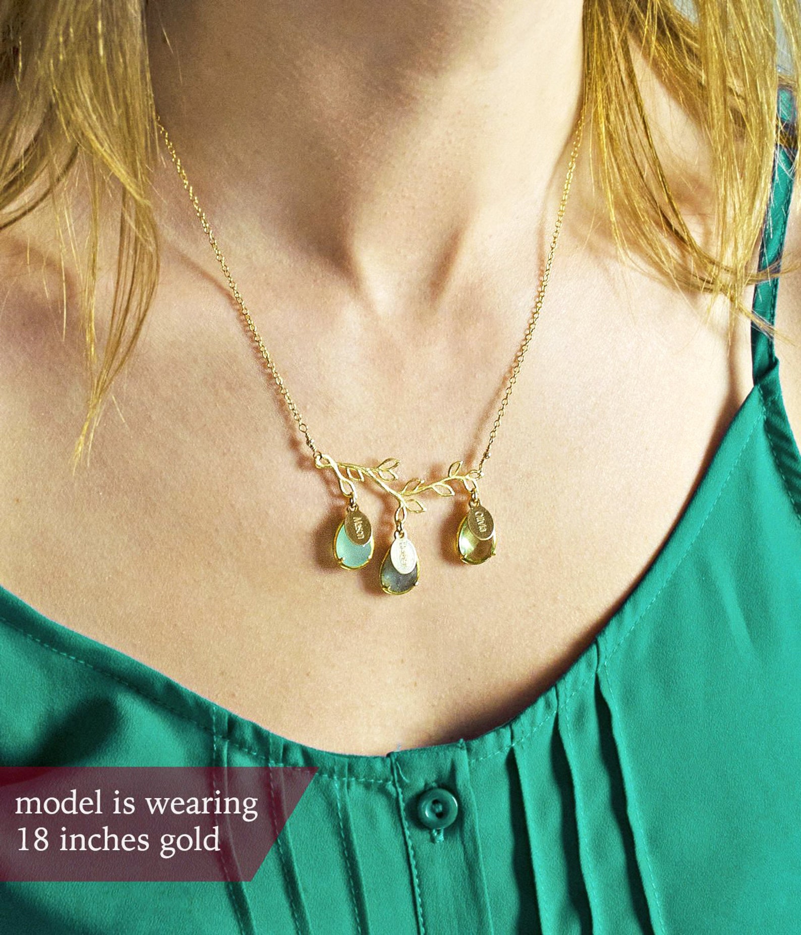 Custom Mom Necklace With Kids Names Birthstones Personalized Mothers ...