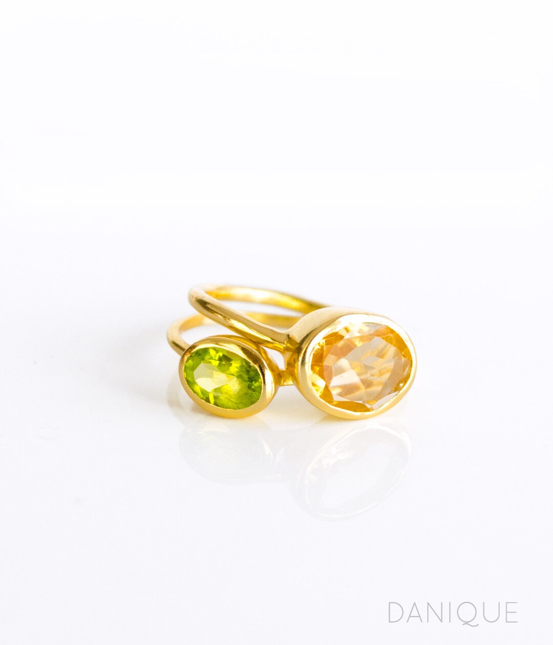 Mom Ring Set Combo, Custom Birthstone Ring Set, Mother Daughter Ring ...