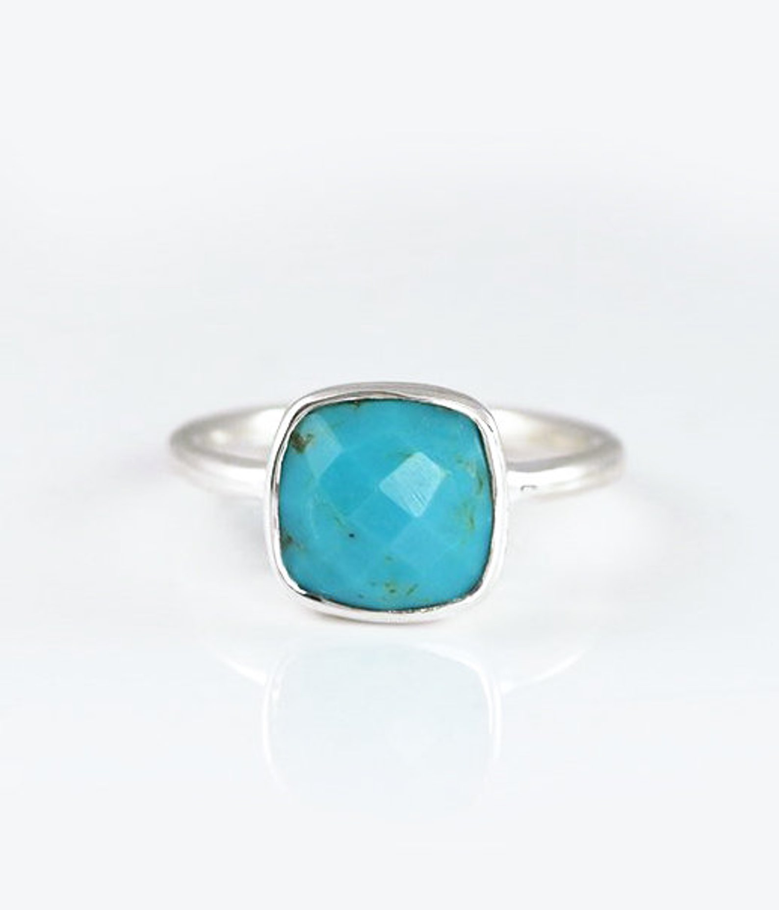 Turquoise Ring December Birthstone Ring Bezel Ring Gemstone Ring Gold ...