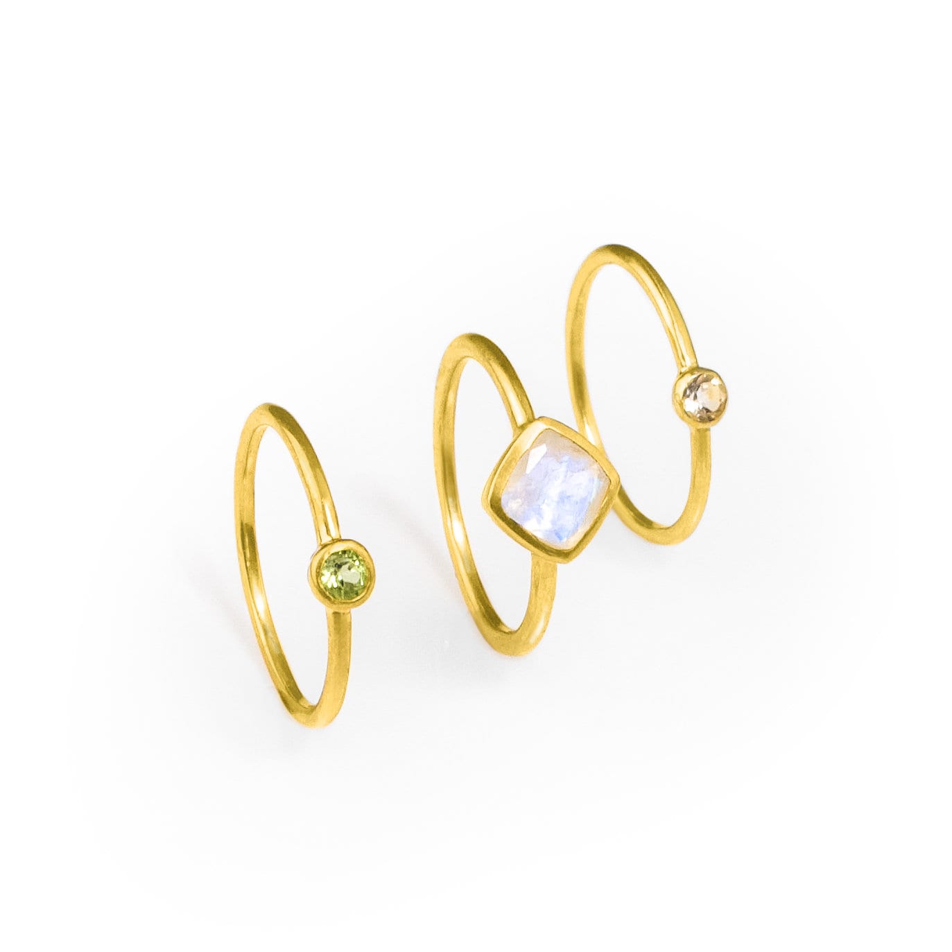 Mother Daughter Ring Set Mom Ring Set Combo Custom Birthstone | Etsy