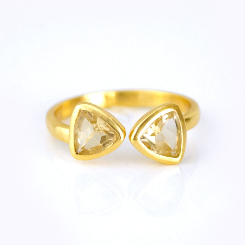 November Birthstone Ring - Etsy