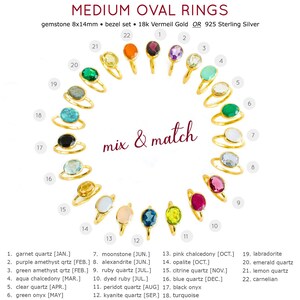Mom Ring Set Combo, Custom Birthstone Ring Set, Mother Daughter Ring ...