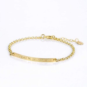 Custom Coordinates Bracelet, GPS Location Bracelet, Personalized ...