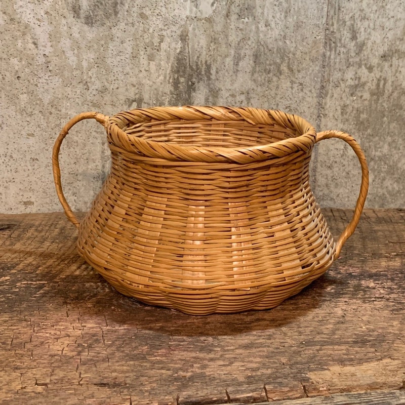 Cane Basket - Etsy