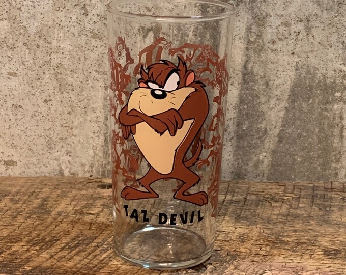 Tazmanian Devil Glass, Taz Cartoon Glass, Warner Bro Cartoon, Cartoon ...