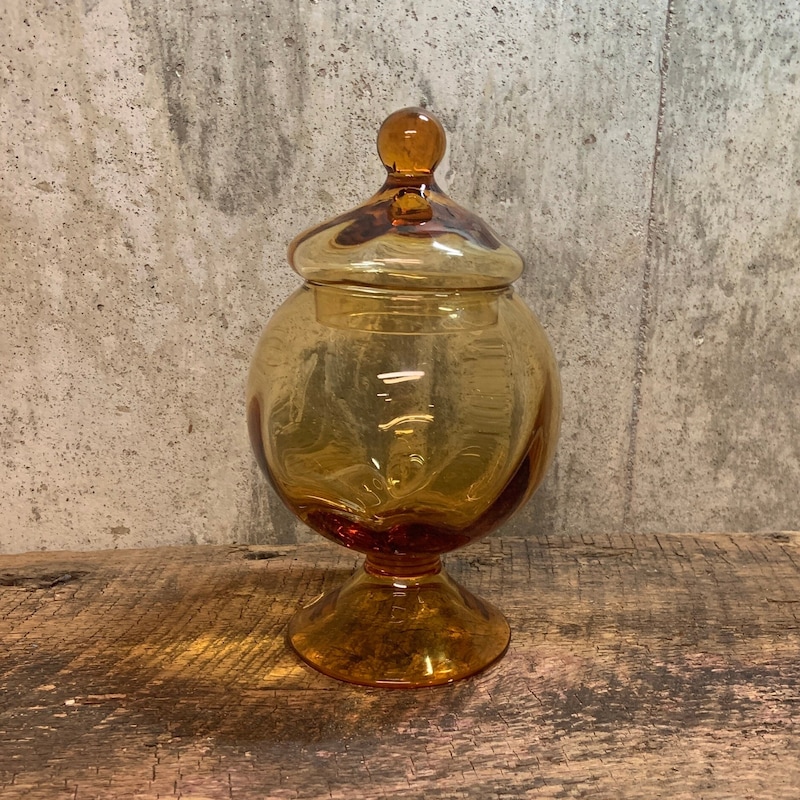 Vintage Candy Jar - Etsy