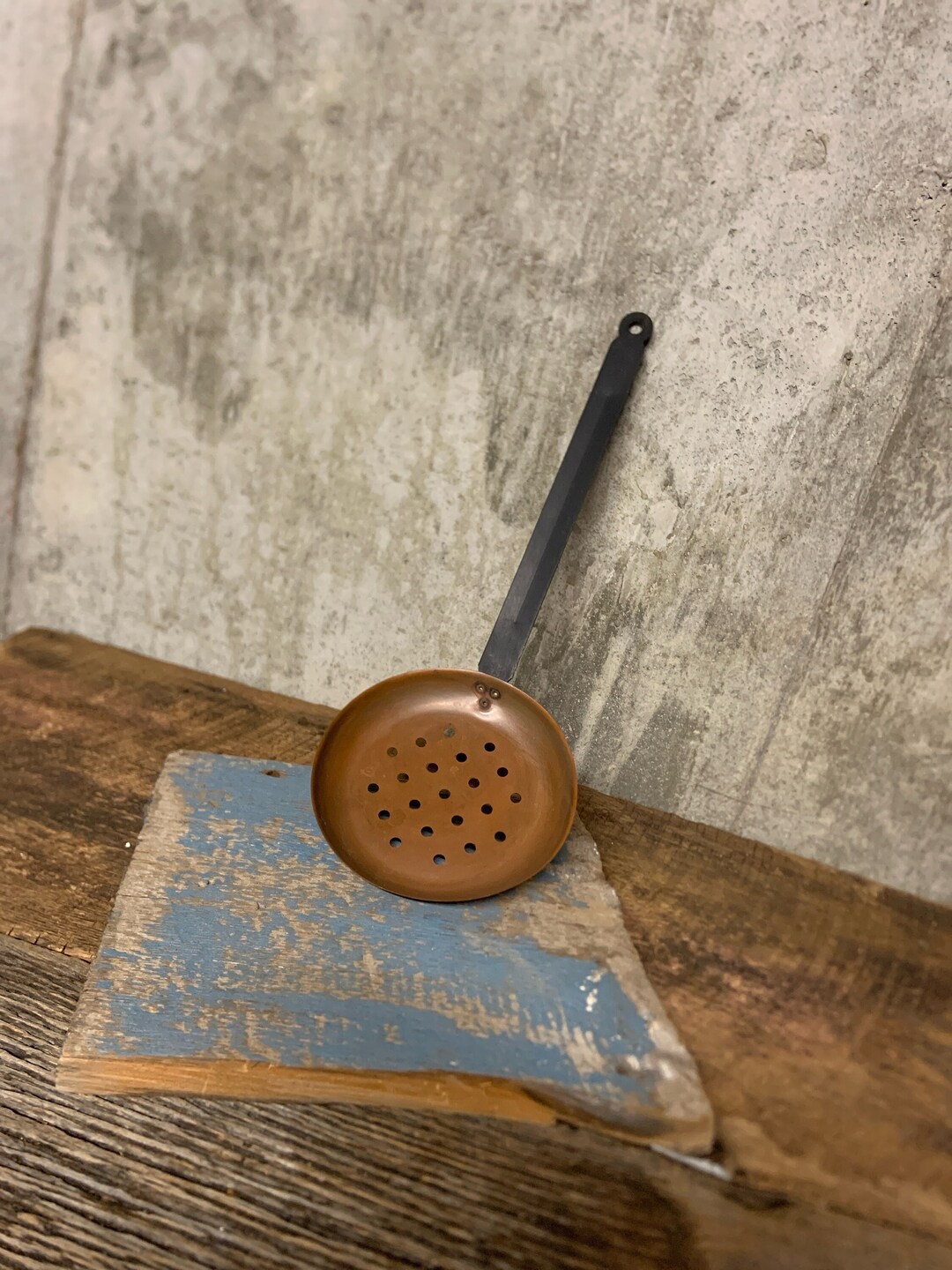 Copper Sieve, Soup Sieve, Colonial Decor, Vintage Sieve, Farmhouse ...