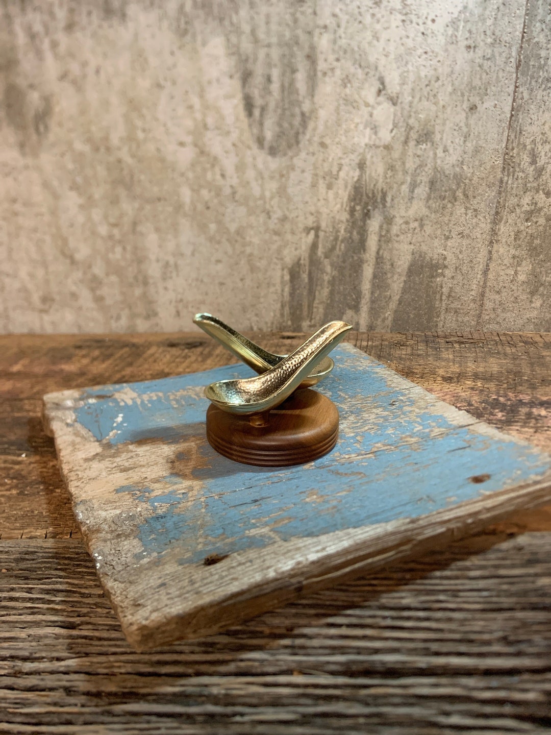 Vintage Pipe Stand, 2 Pipe Stand, Wood Pipe Stand, Dad Gift, Father's ...