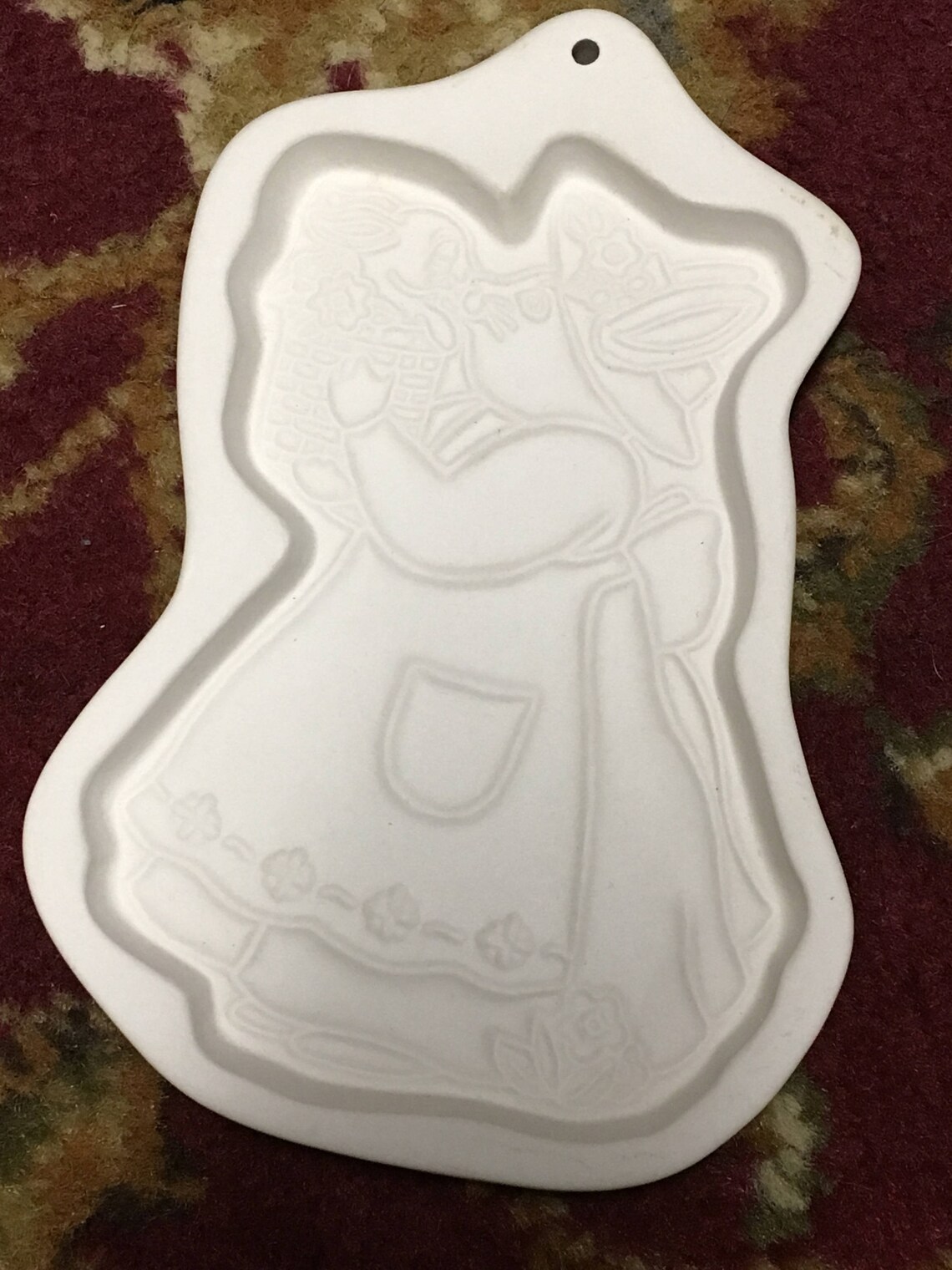 Clay Cookie Mold Shortbread Mold Longaberger Pottery Cookie - Etsy