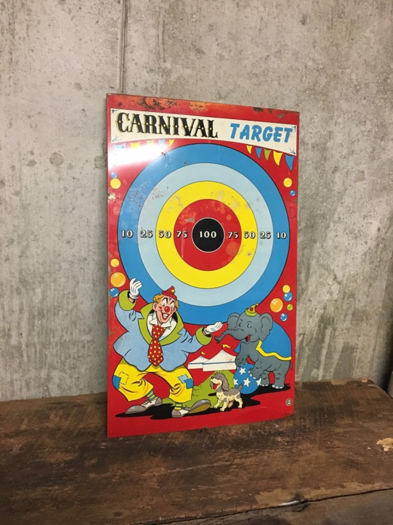 Vintage Game Carnival Target Shooting Game Ohio Art Co. - Etsy Ireland